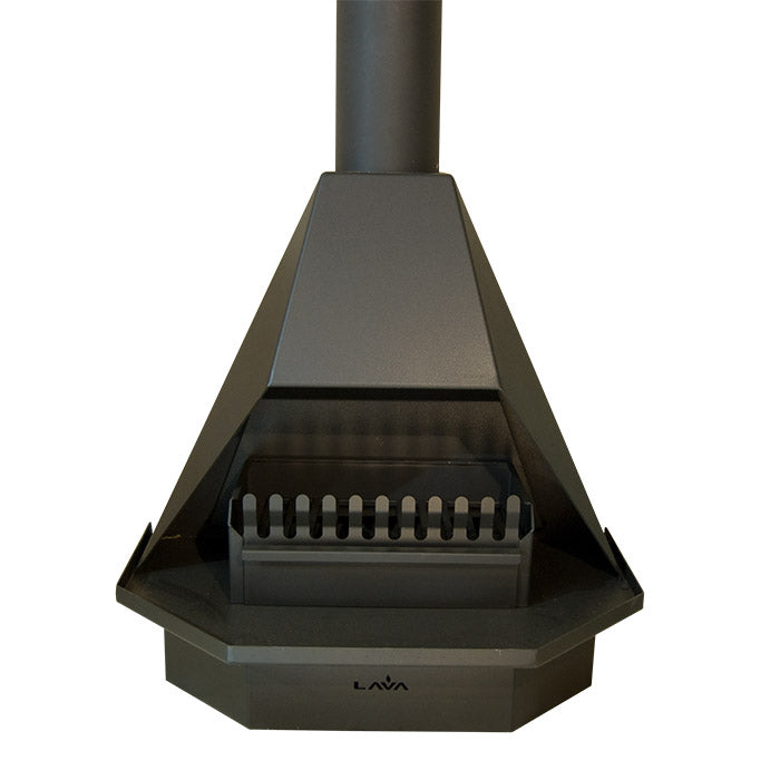HALF HEX OPEN FIRE STOVE INCL. FLUES – LESonline