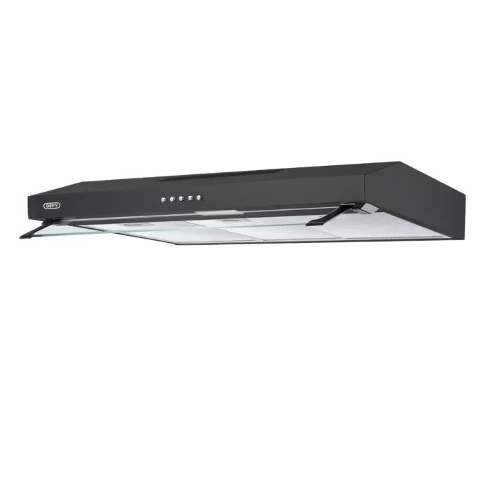 Defy 90cm Black Cookerhood - DCH90B – LESonline